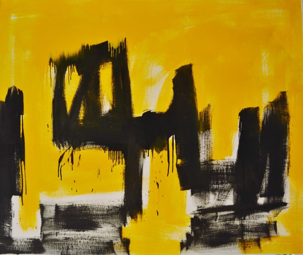 CAMINITI ALEX Messina 1977 "Lab II" Olio su tela cm 130x110 del 2015 ...